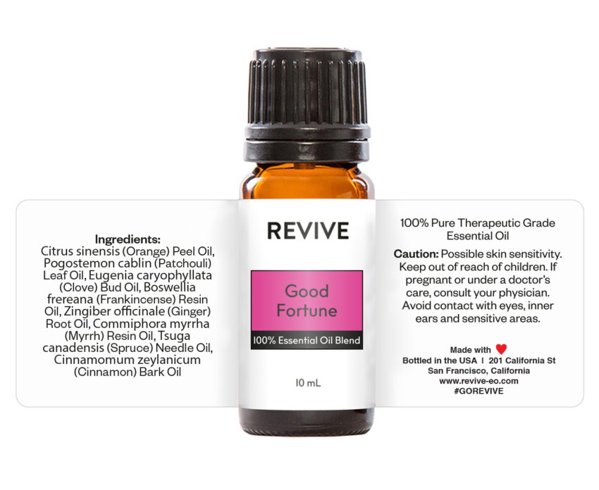Good Fortune | Essential Oils For Good Luck | REVIVE Essential Oils