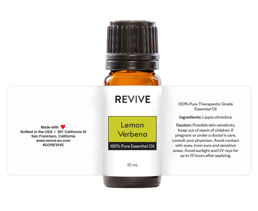Lemon Verbena Essential Oil | REVIVE Essential Oils