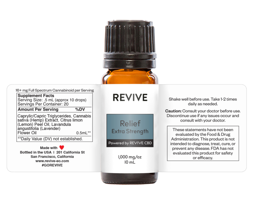 Relief Extra Strength - REVIVE Essential Oils