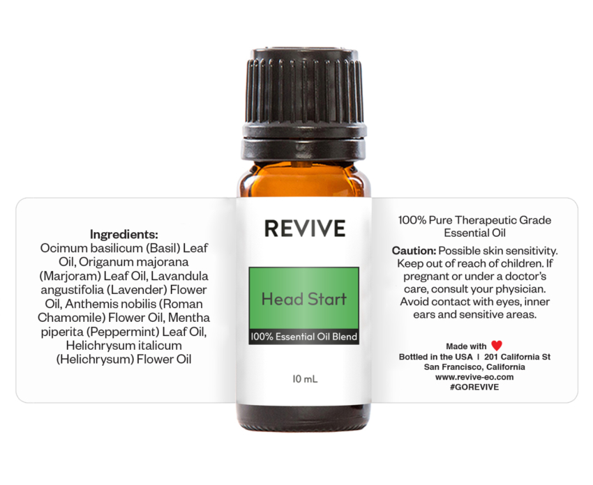 Head Start Essential Oil Blend | REVIVE Essential Oils