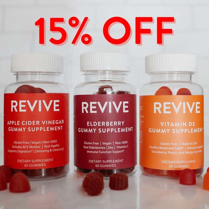 REVIVE Gummy Supplement 3-pack - REVIVE Essential Oils