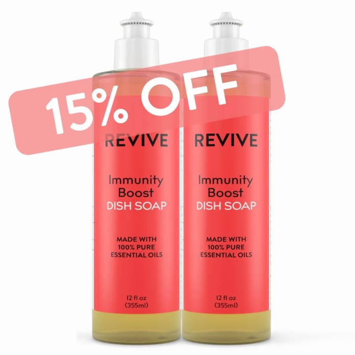 Immunity Boost Dish Soap - REVIVE Essential Oils