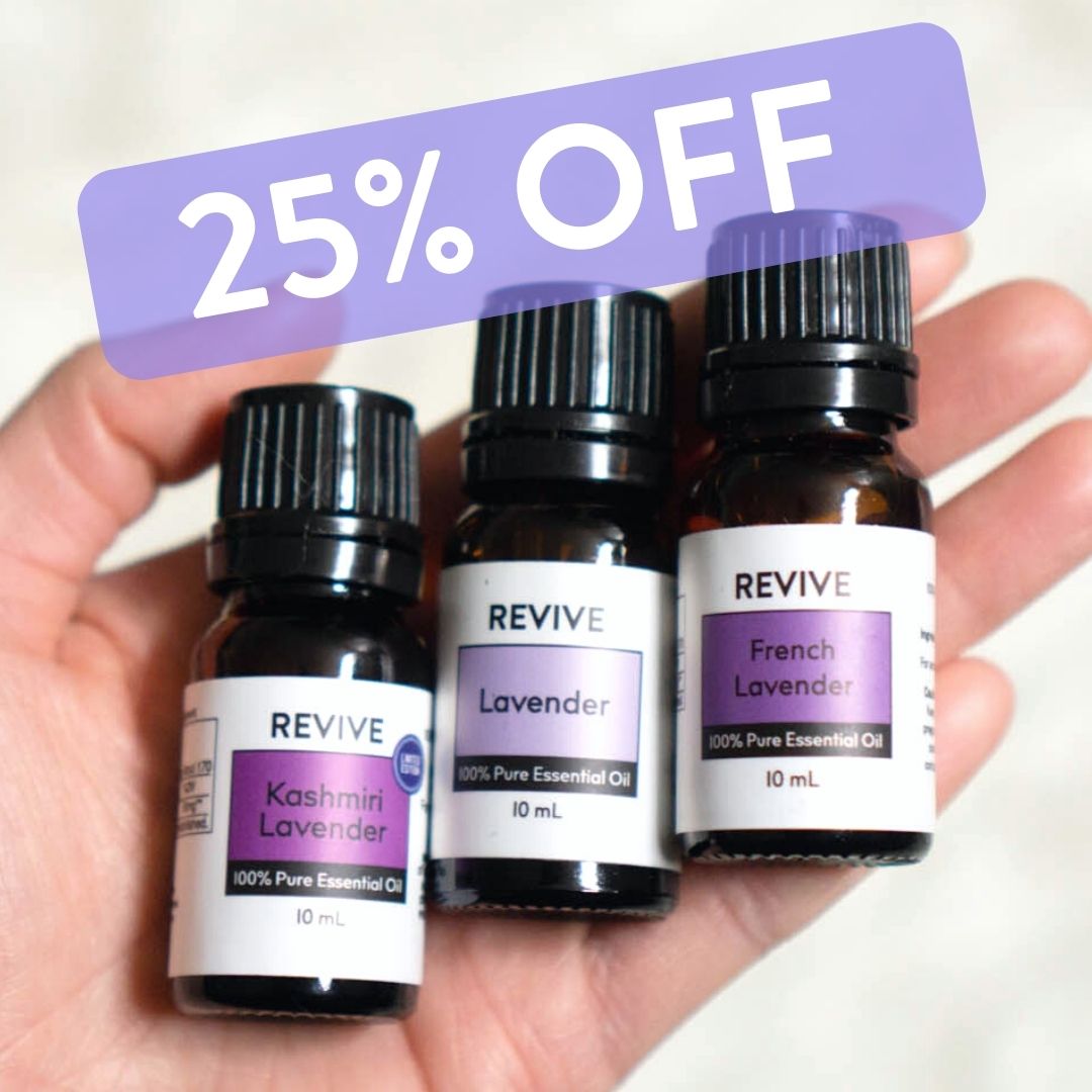 New: Lavender Trio - REVIVE Essential Oils