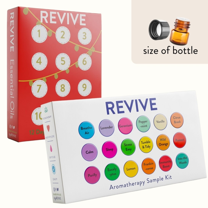 12 Days Of Christmas & 18 Sampler - REVIVE Essential Oils