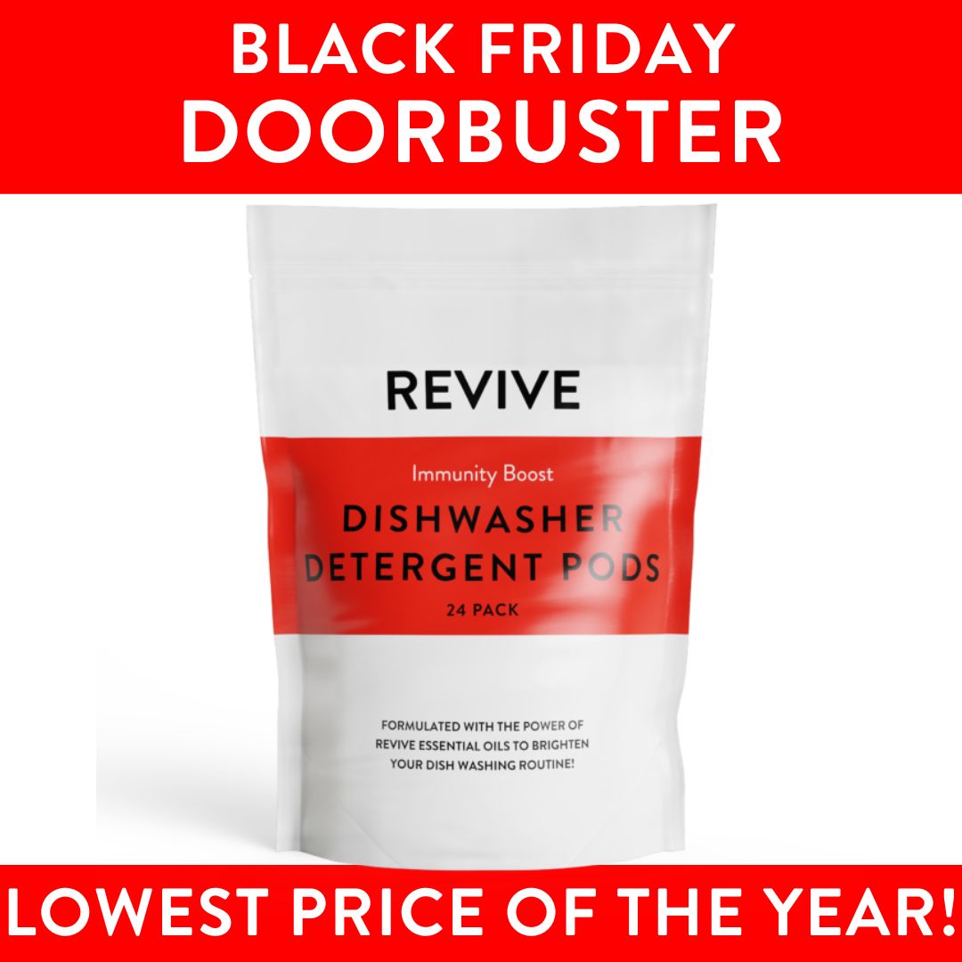 New: Immunity Boost Dishwasher Pods - REVIVE Essential Oils
