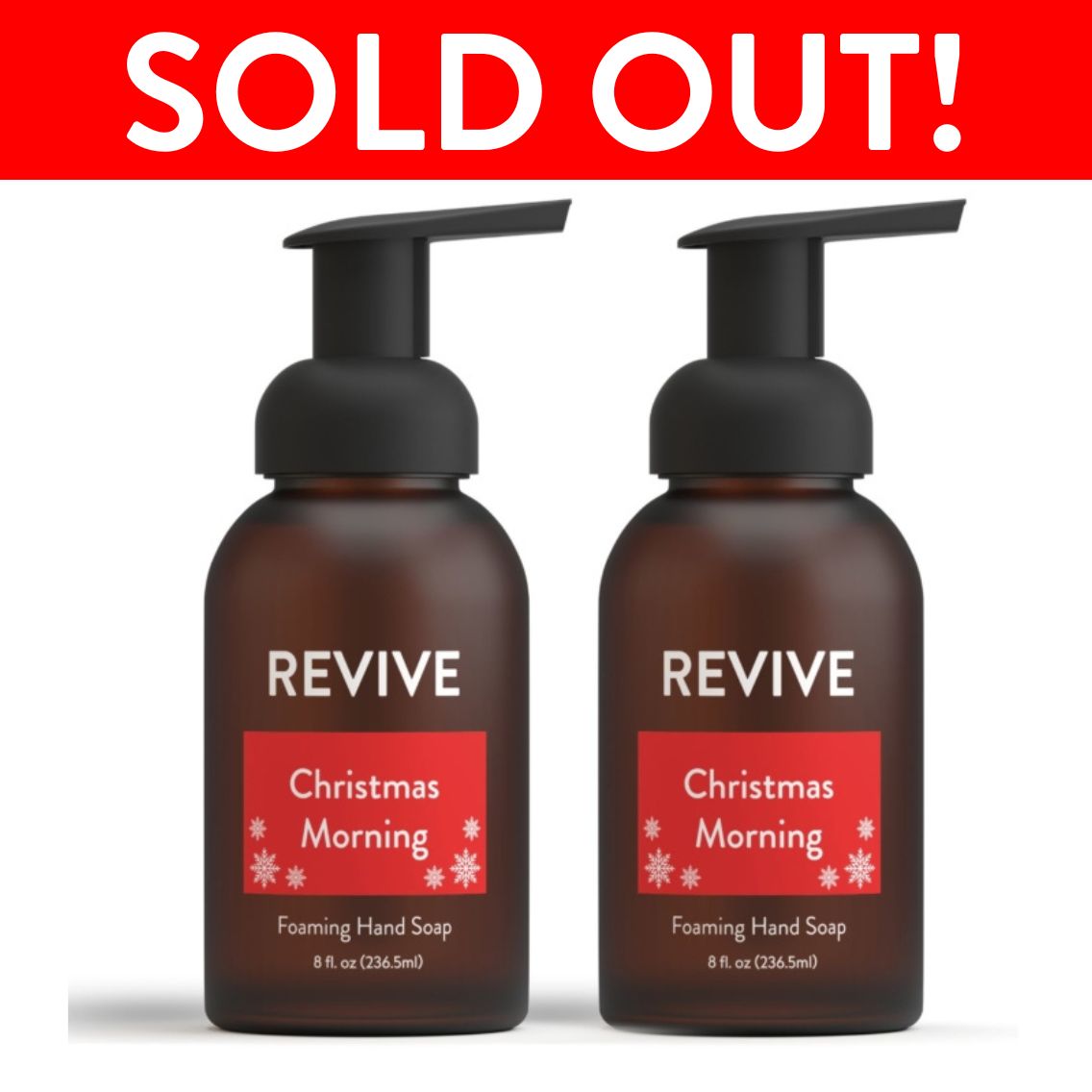 Christmas Morning Foaming Hand Soap - REVIVE Essential Oils