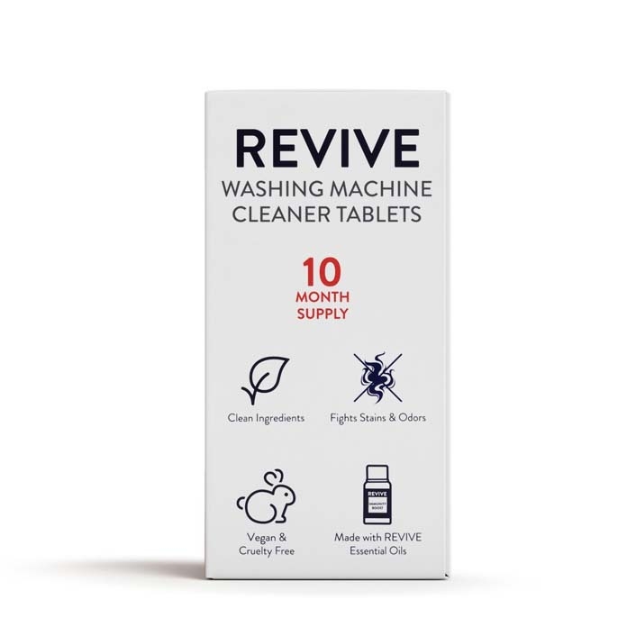 Immunity Boost Washing Machine Cleaner Tablets - REVIVE Essential Oils