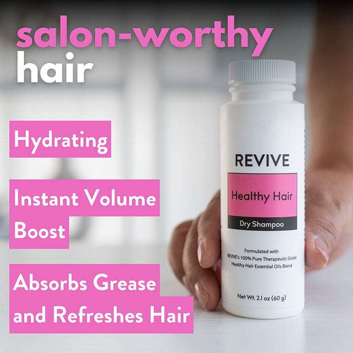 Healthy Hair Dry Shampoo - REVIVE Essential Oils